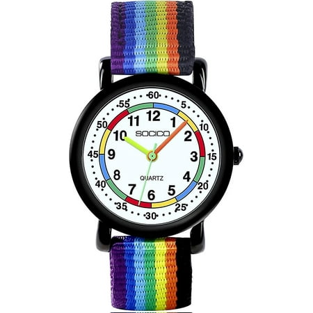 Kids Analog Watch, Read Easily Children's First Watch Daily Water ...