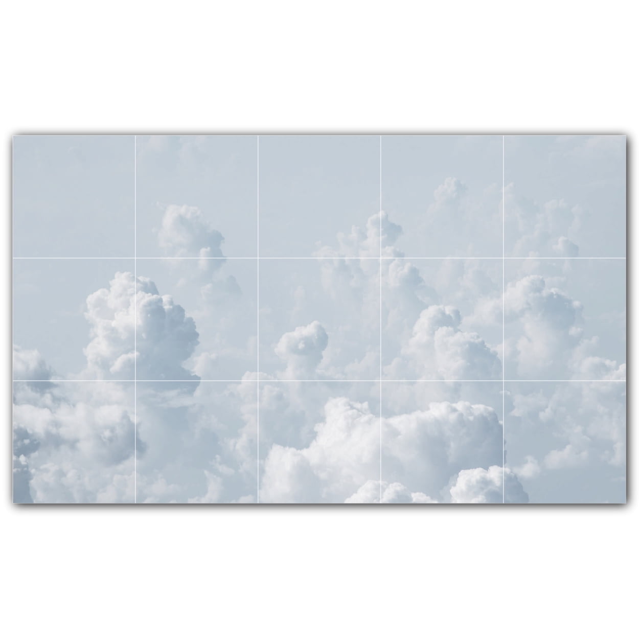 Picture-Tiles.com: Clouds Ceramic Tile Wall Mural WAL500376-53XL. 60"W ...