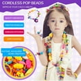 acdanc LNKOO 160 Pieces Snap Pop Beads for Girls Toys - Kids Jewelry ...