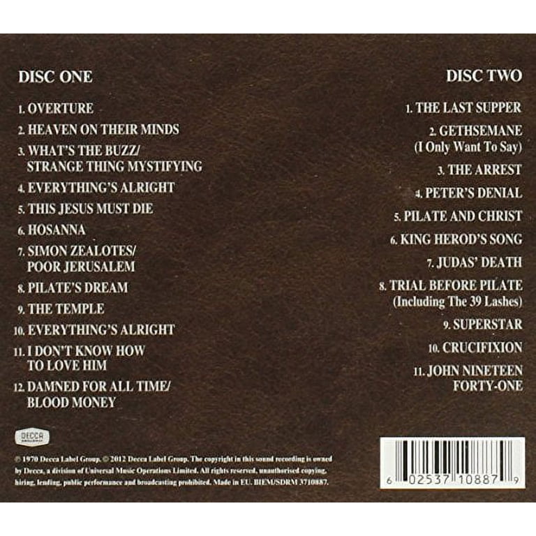 Cd Back Cover Copyright Text