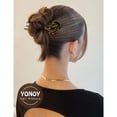 6Pcs French Hair Pin for Women, U-Shaped French Pin Flat Hair Clips ...