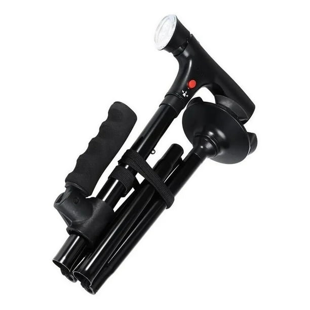Bastón Plegable Con Luz Led Para Adulto Mayor Portátil VESA HOME Bastón ...