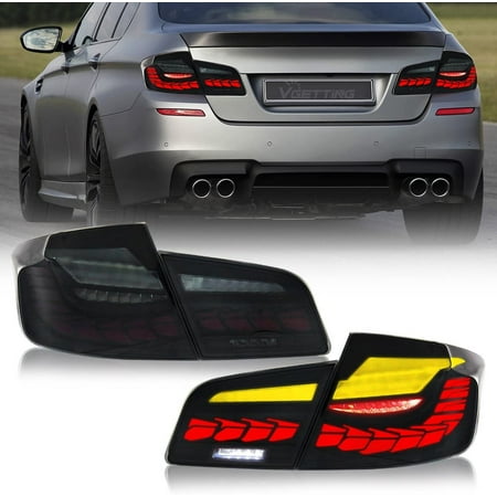 LED Tail Lights For BMW F10 F18 5 Series M5 2011-2017 Rear Taillights ...