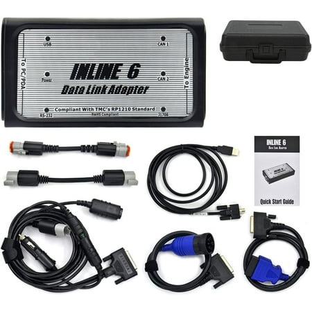 Heavy Duty Diagnostic Scan Tool,For INLINE 6 Data Link Adapter Kit ...