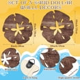 5 Pcs Summer Coastal Wall Decor Sand Dollar Wall Decor Beach Wall Art ...