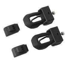 Aerocatch 120-4000 Xtreme Plus Flush Hood Latch and Pin Kit - Black ...