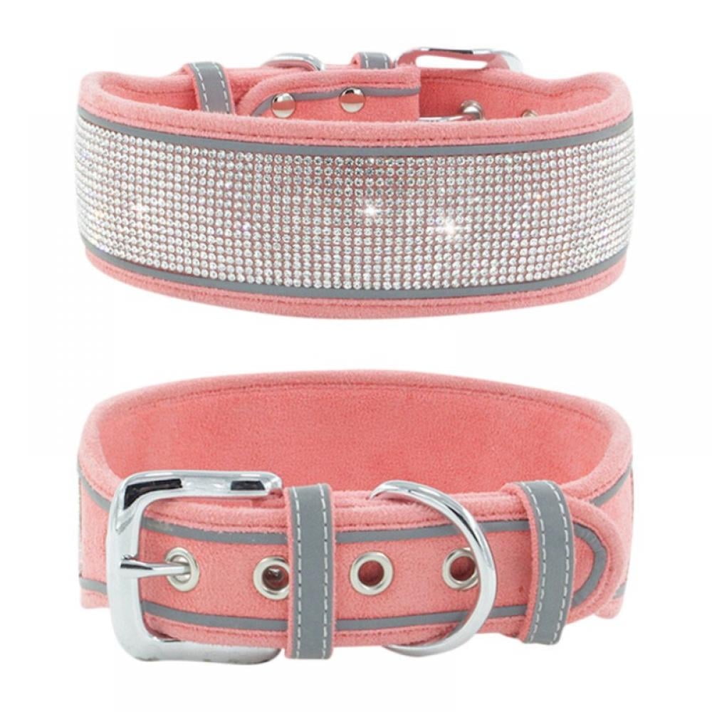 Click here for Generic Pet Reflective Collar Rhinestone Dog Colla... prices