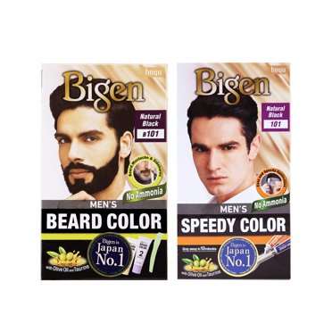 Bigen Ez Color For Men M4 Dark Brown Kit Color For Hair And Beard, 1 ...