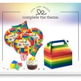 Paper Treat Boxes LEGO 20 Pack 6.25" X 3.75" X 3.5" - Walmart.com