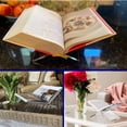 Acrylic Book Stand - Clear, Stable & Widely Compatible for Books ...