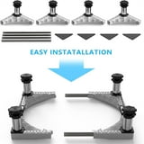 Walmart Stainless Steel Adjustable Small Refrigerator Platform Mini ...