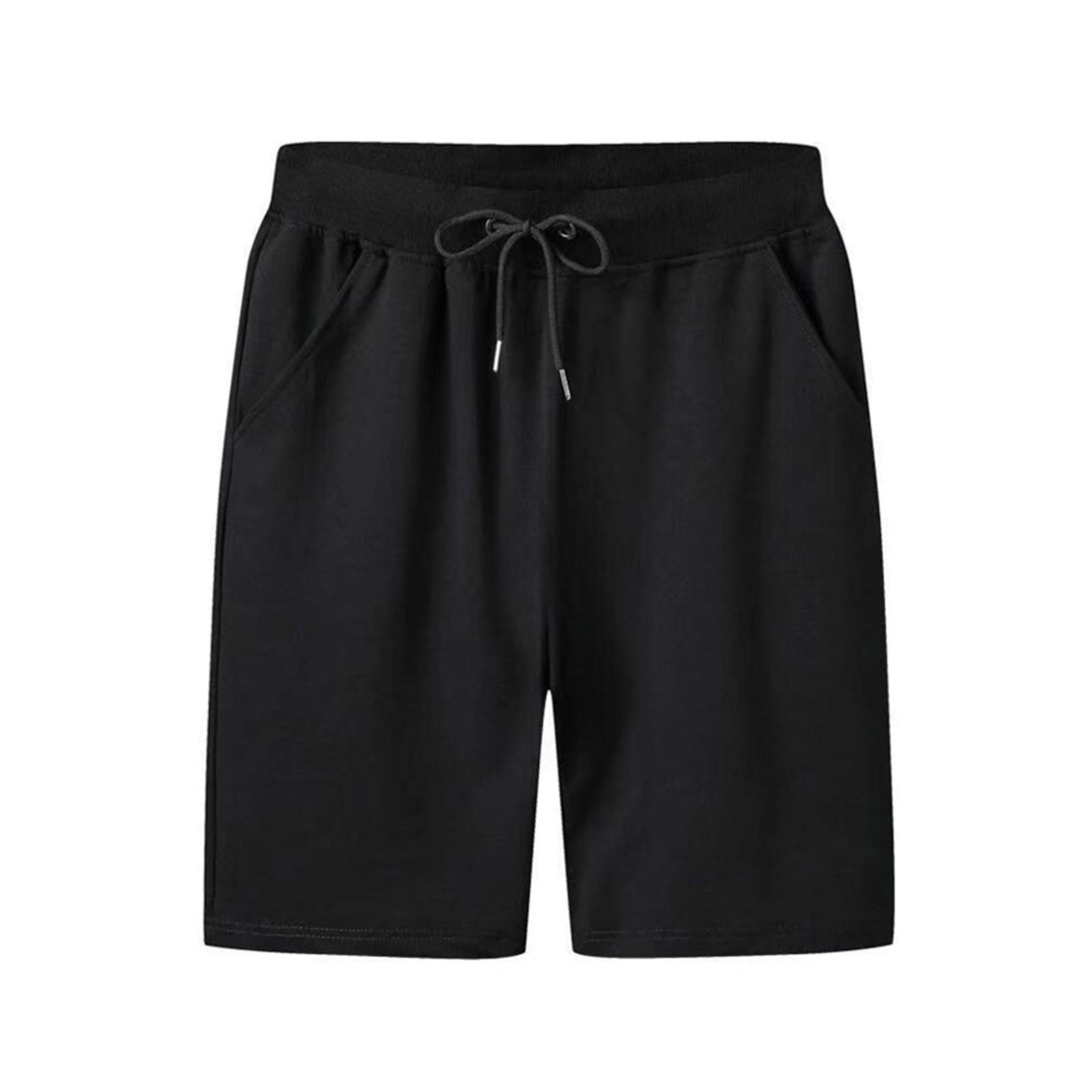 Click here for Admvng Mens Shorts Solid Color Summer Drawstring O... prices