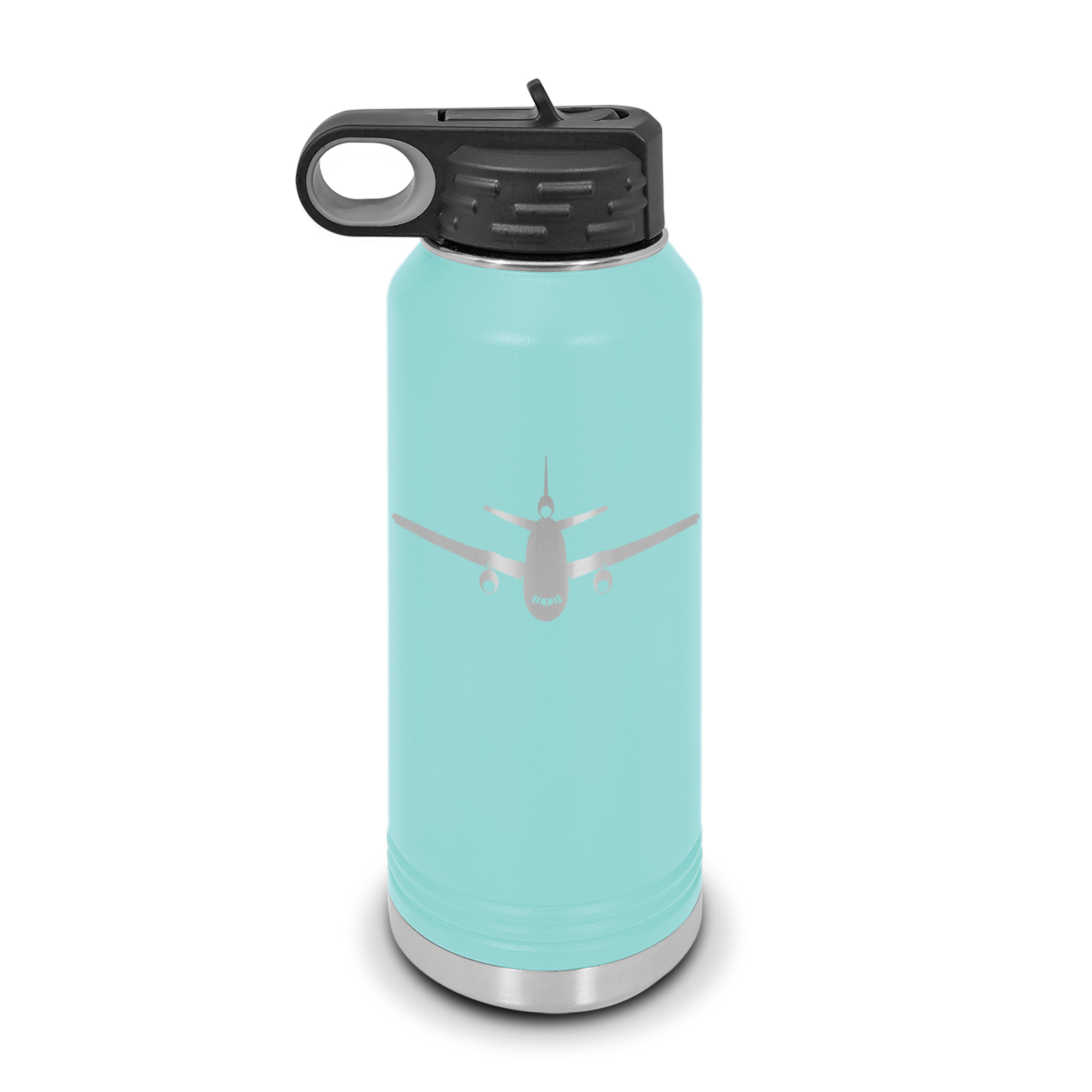 KC-10 Extender Water Bottle 32 oz - Laser Engraved w/ Flip Top ...