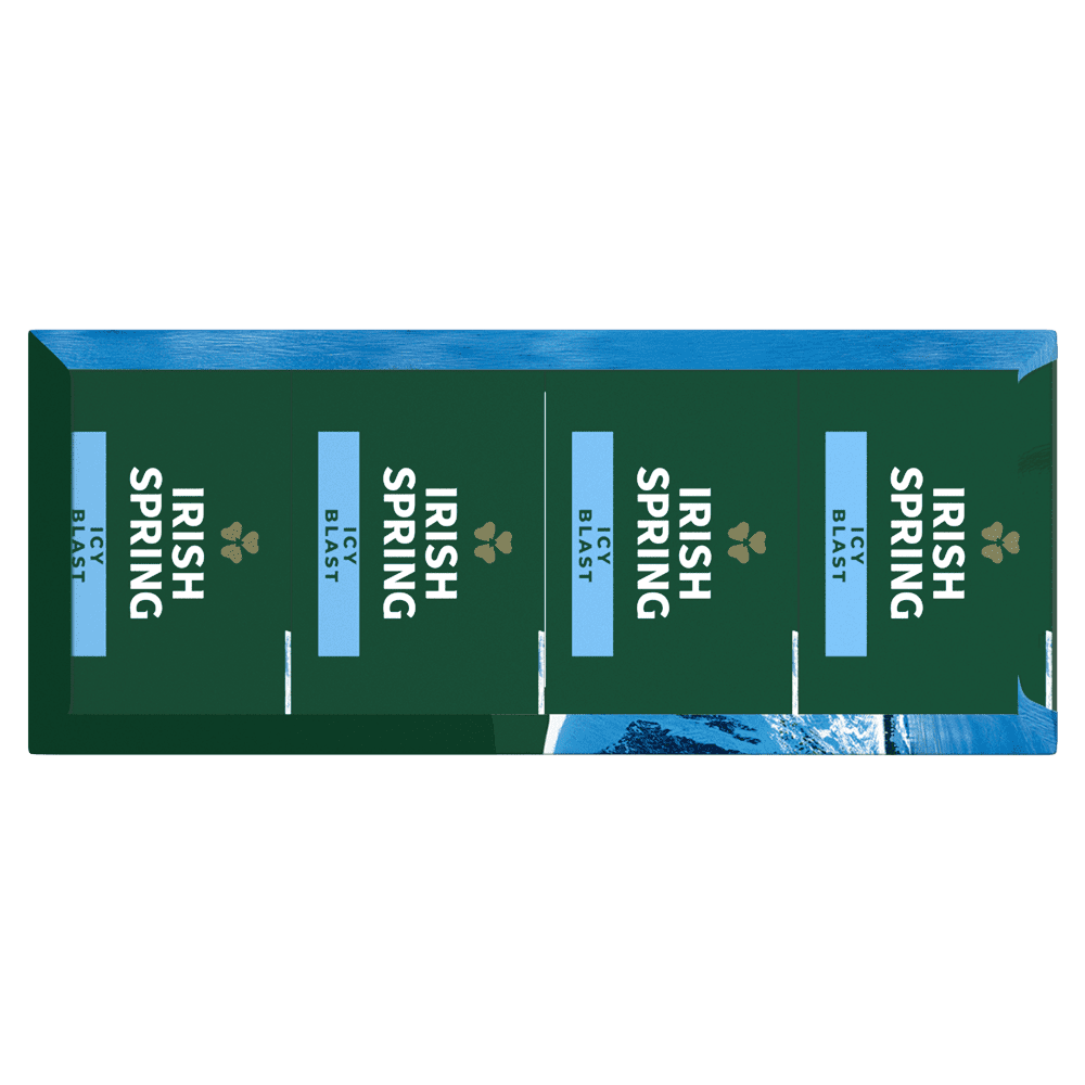 Irish Spring Icy Blast Deodorant Bar Soap for Men - 8 Pack in Nepal at ...