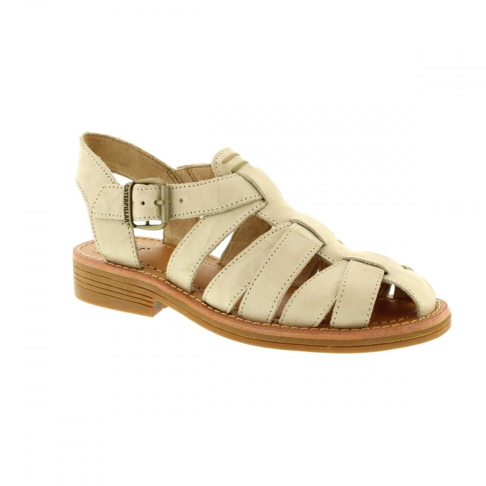 Cat by Caterpillar Women's Anders Sandal Cloth Blanc 7 M, EU 38 ...