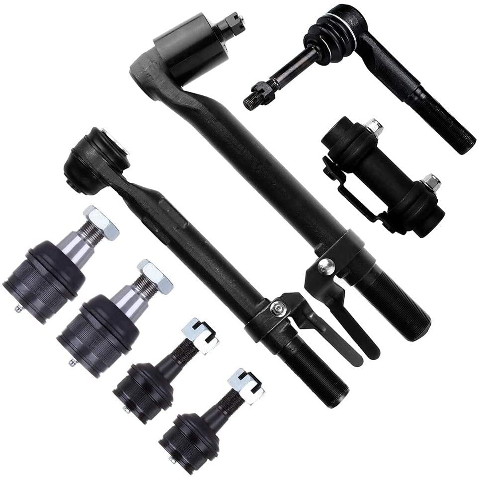 CCIYU Upper Lower Ball Joint Outer Tie Rod End Link Tie Rod Adjusting ...