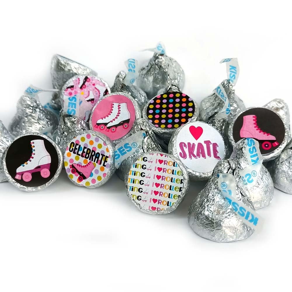 shiyou-Roller Skating Labels for HERSHEY’S KISSES chocolates by ...