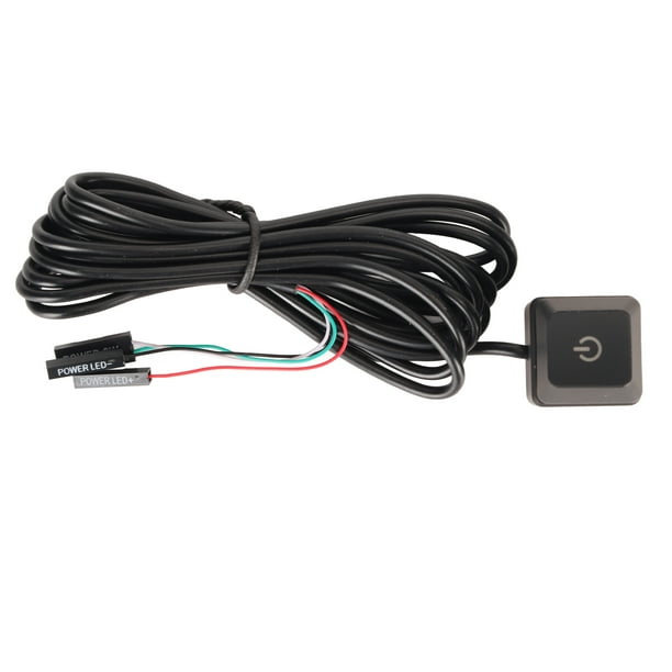 PC Power Button Desktop PC Computer Case Power Switch, Desktop Computer Case Motherboard Switch ...