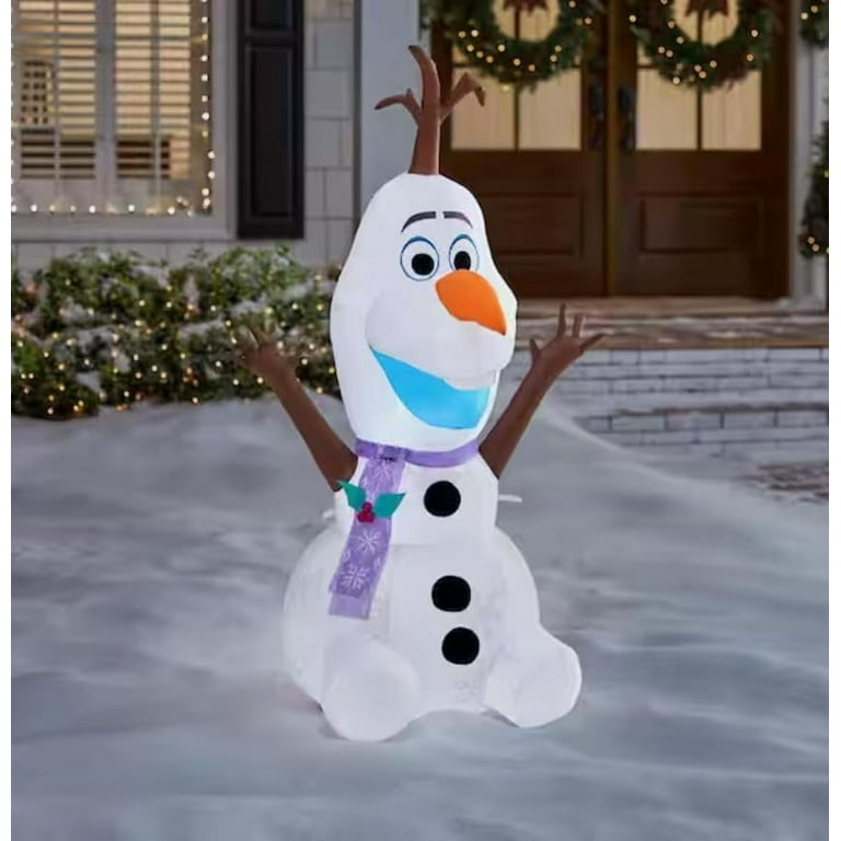 Disney Frozen Olaf Christmas Inflatable