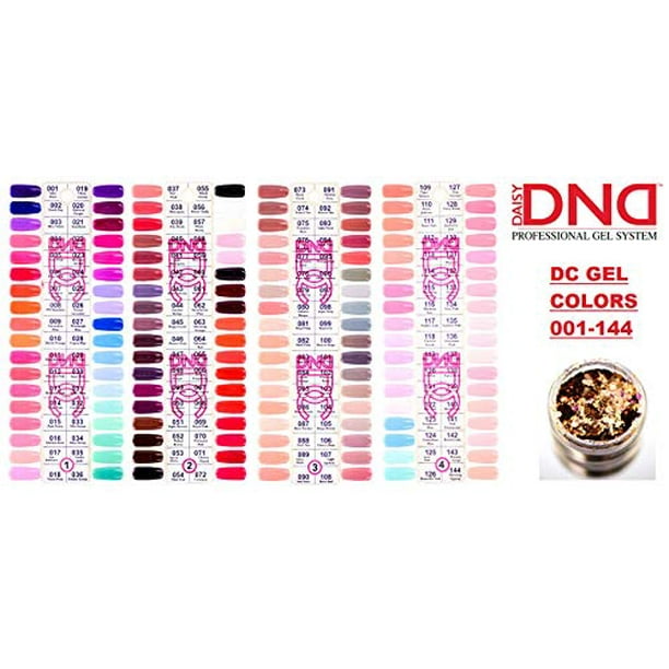 Shellac Colors Swatches