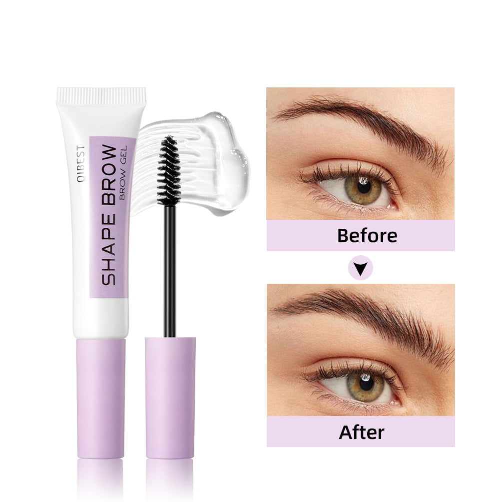 QIBEST jabón transparente para cejas, Gel de larga duración, cera cremosa, pomada incolora ...
