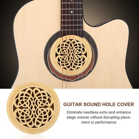 Guitar Sound Cover Guitar Sound Hole Cover Guitar Accessory Wood Sponge ...