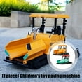 Realistic Paver Machine Toy Manual Operations Construction Vehicle ...