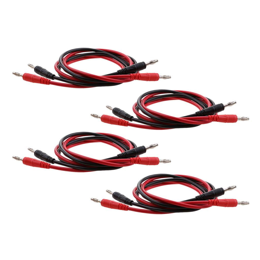 Conector Tipo banana shamjiam Apilable a cable de prueba de 4mm Para ...