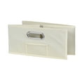 Collapsible Home Storage Set Of 12 Foldable Fabric Low Storage Bins
