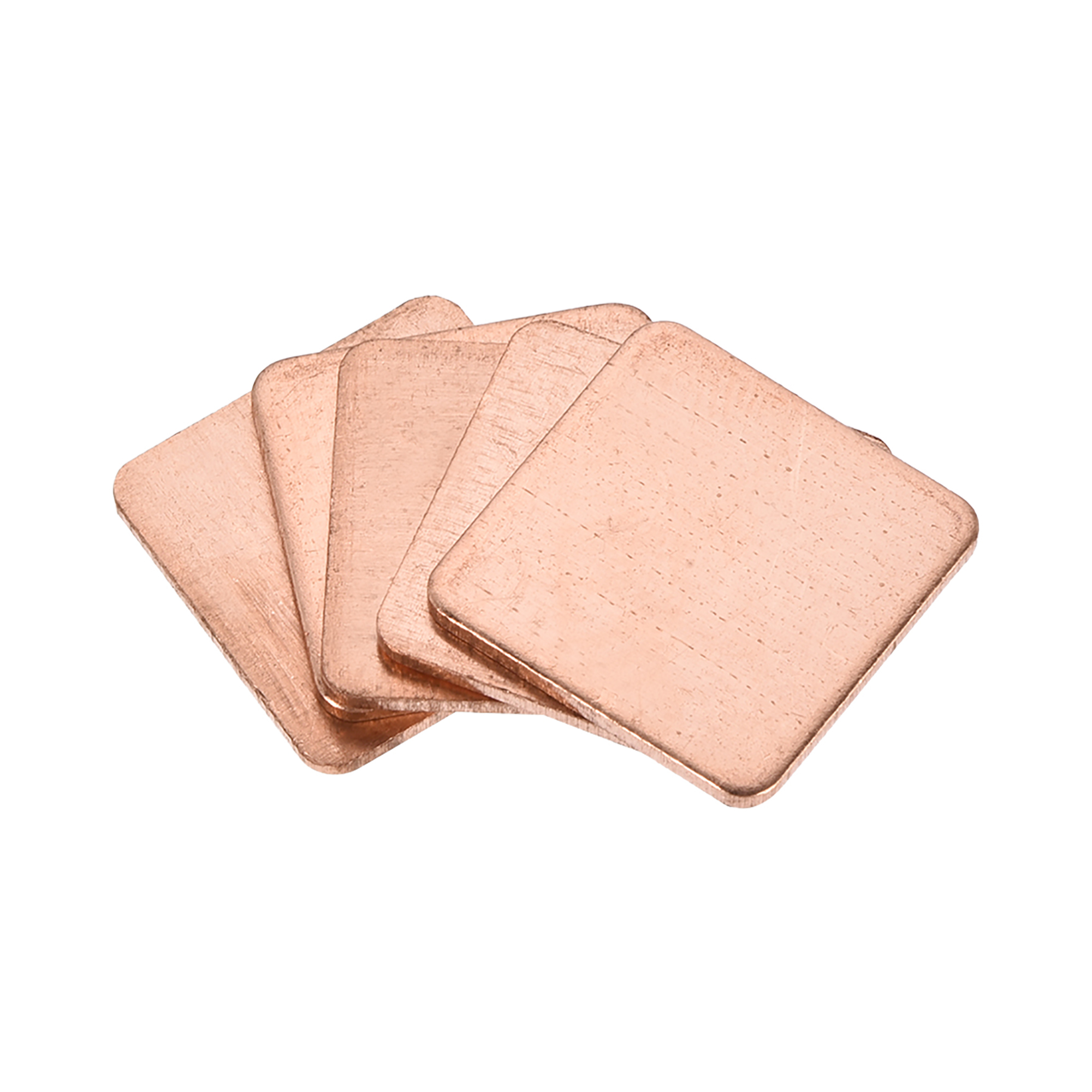 Flat Thermal Pad IC Chipset Copper Heatsink for CPU GPU RAM Chip 15 x ...