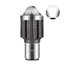 BA20D LED Motorcycle Headlight Bulb - 12000LM Hi/Lo Beam CSP Spot Light ...