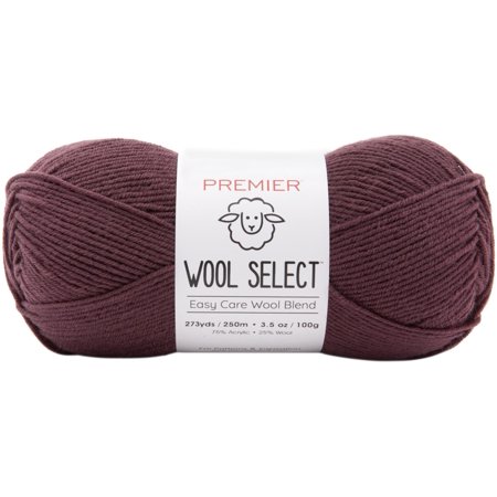 Premier Yarns Wool Select Yarn-Eggplant 1151-20 - Walmart.ca