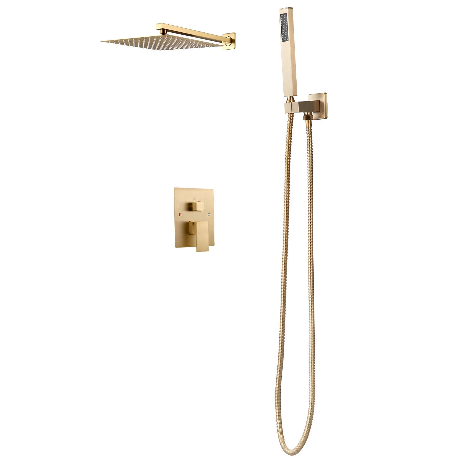 Click here for Kffkff Shower Faucet Set  Rainfall Bathroom Shower... prices