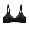 Socisucc Womens Bras Underwire Women Plus Size Non-Steel Ring Non ...