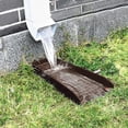 PP Rainwater Gutter Downspout Splash Block Drain Extension Device Home ...