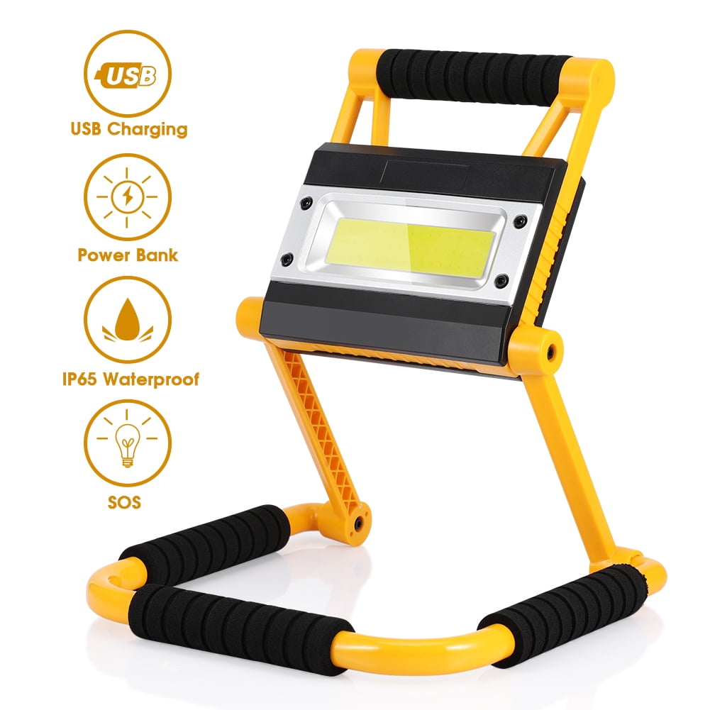 Spptty 20W Rechargeable LED Stand light, Folding Portable Light ...