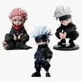 Jujutsu Kaisen Satoru Gojo figures in squatting posture,Itadori Yuji ...