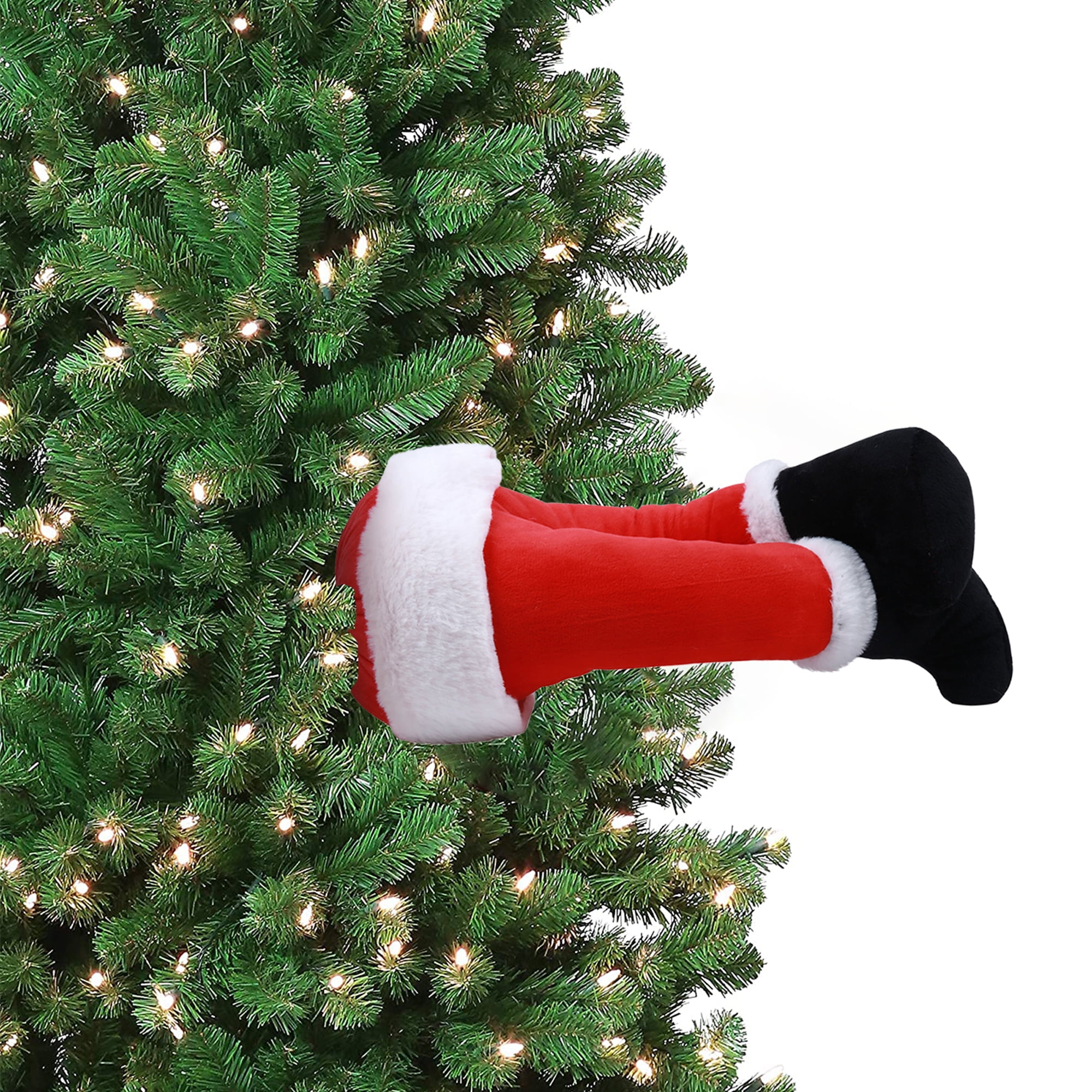 Jxzom Christmas Elf Body Decorations Christmas Tree Santa Garland ...