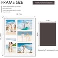 13x16 Picture Frame 5x7 Collage Picture Frame Displays Five 5x7 inch ...