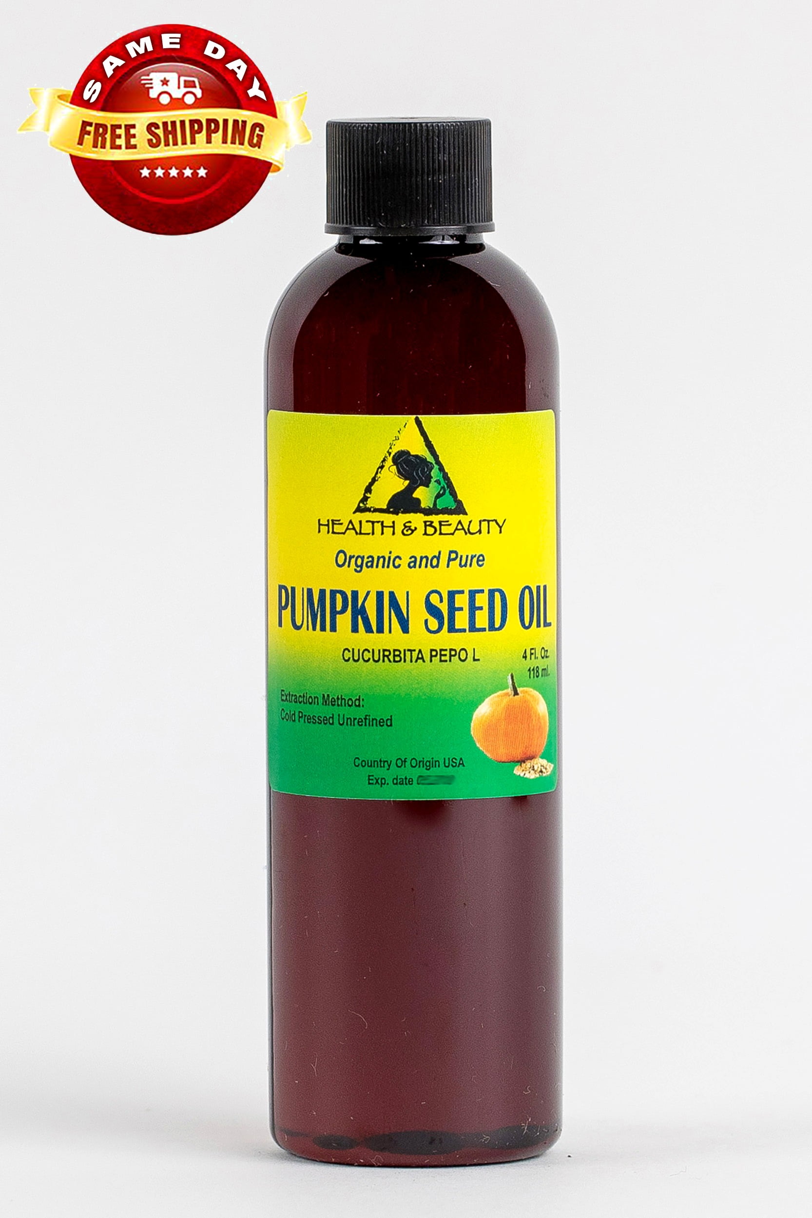 PUMPKIN SEED OIL UNREFINED ORGANIC CARRIER COLD PRESSED VIRGIN RAW PURE ...