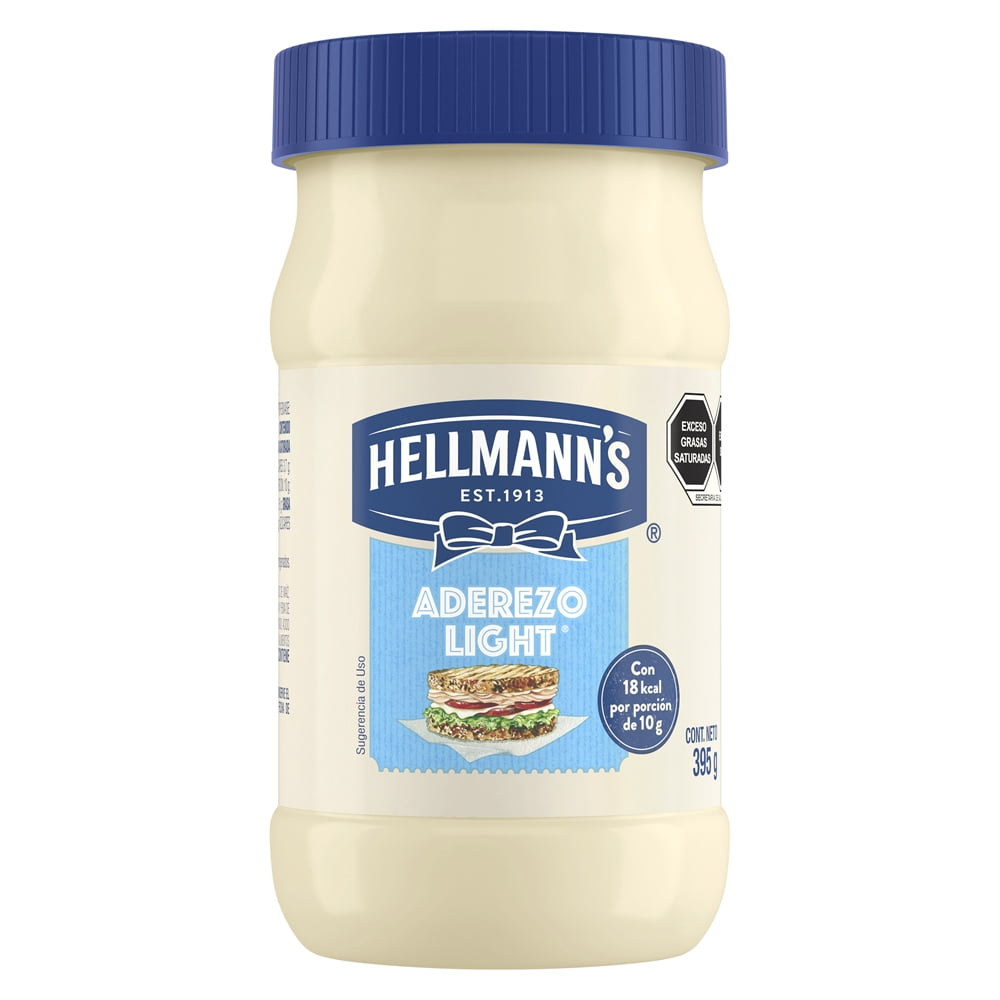 Aderezo Hellmann's light 395 g || Bodega Aurrera Despensa a tu Casa