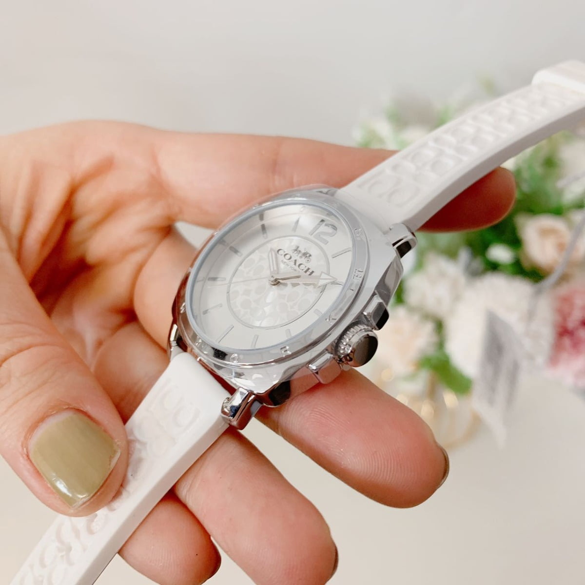 Coach Womens Boyfriend Silver Dial Watch - 14503146 Philippines | Ubuy