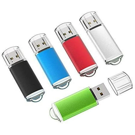 16GB USB Flash Drive 5 Pack Thumb Drive JUANWE USB 2.0 Jump Drive ...
