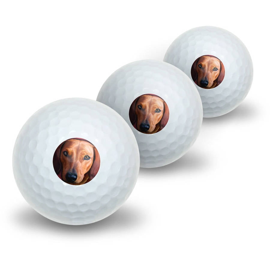 Dachshund Weiner Dog Pet Novelty Golf Balls, 3pk - Walmart.com