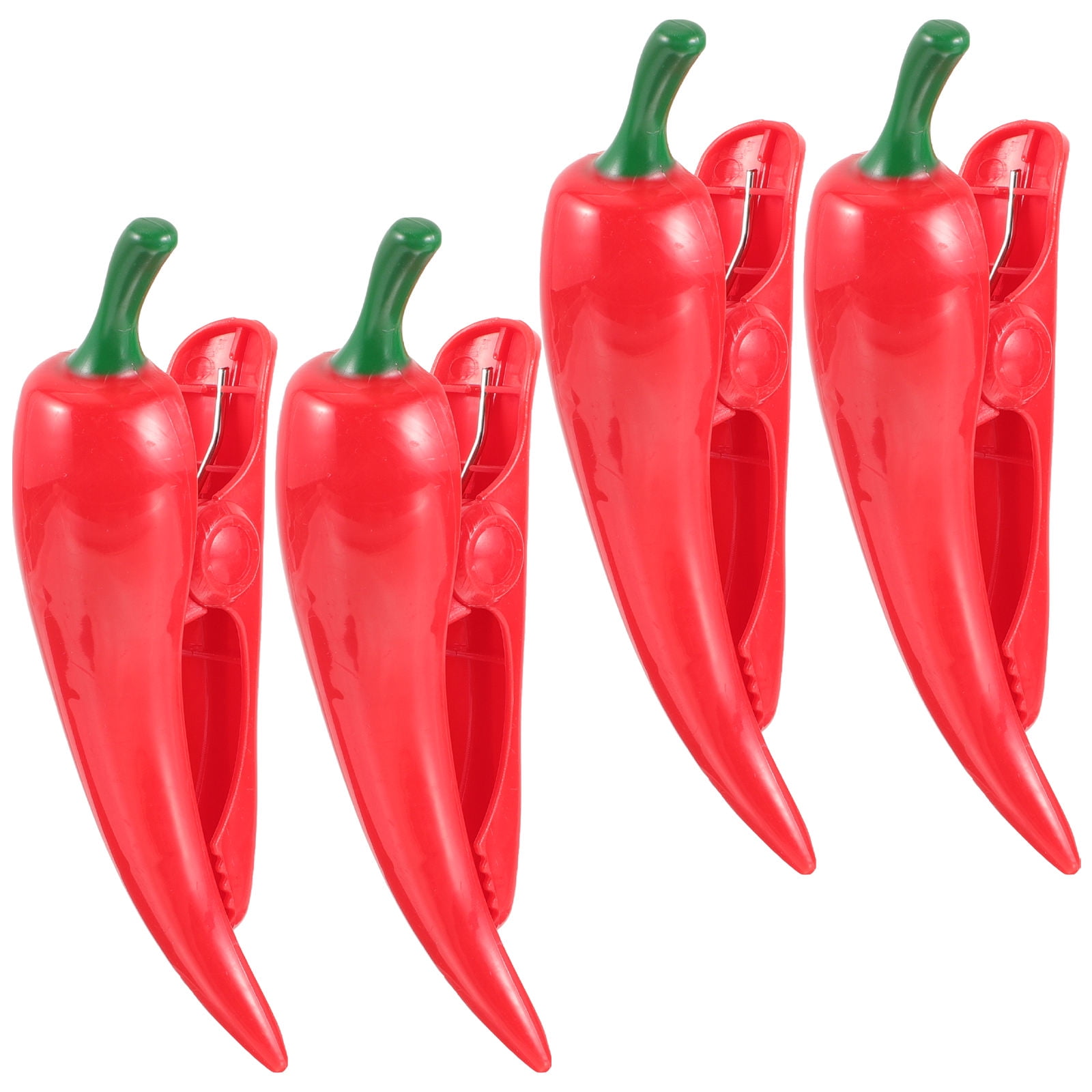 Click here for Oulii 4pcs Beach Towel Clips Chair Holders Red Pep... prices