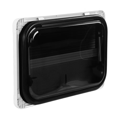 RV Push Out Window, Double Layer RV Vent Window Net 3 Handle Switches ...