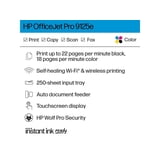 Open Box HP OfficeJet Pro 9125e All-in-One Printer, Color, Printer-for ...