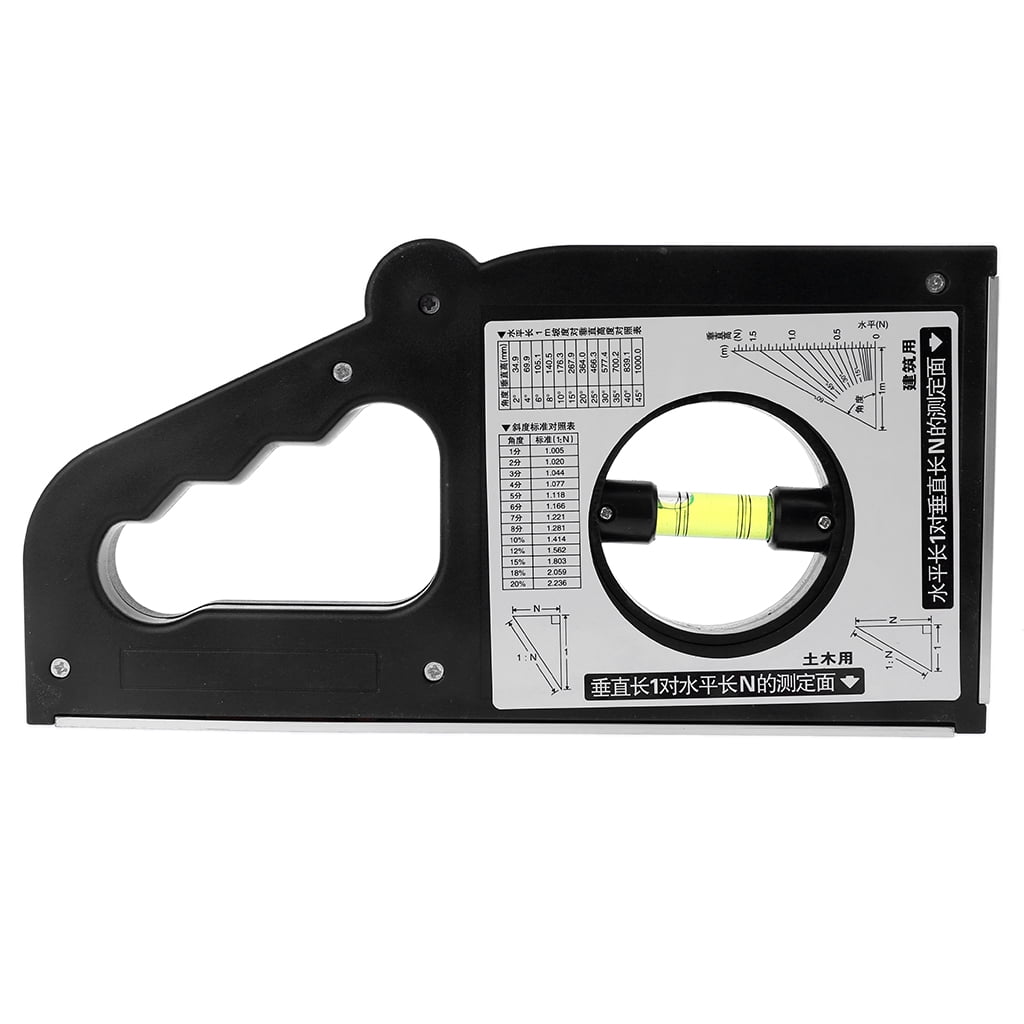 Buy JUNTEX Slope Measuring Bevel Protractor Angle Level Declinometer ...