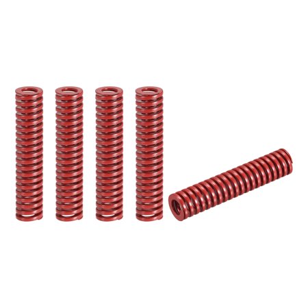Die Spring, 5 Pack 18mm OD 85mm Long Spiral Stamping Medium Load Die ...