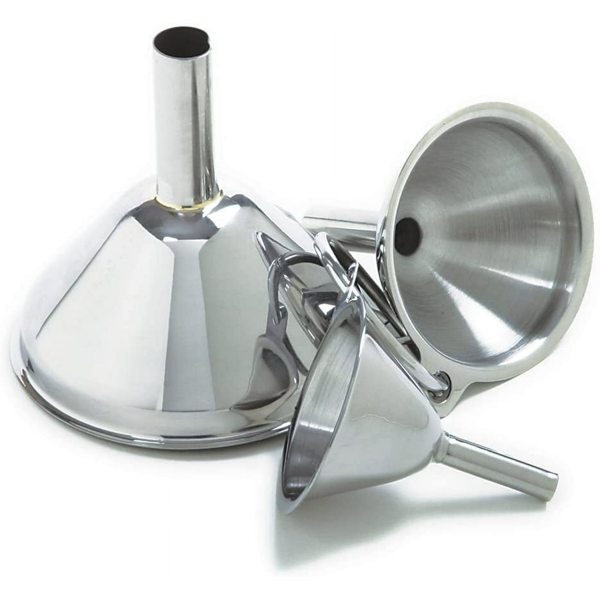 Click here for Unbranded Norpro Stainless Steel Funnels  Set Of 3... prices